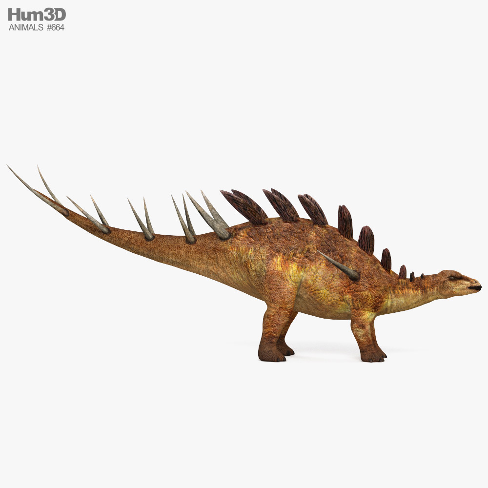 Kentrosaurus 3D model - Download Dinosaur on 3DModels.org