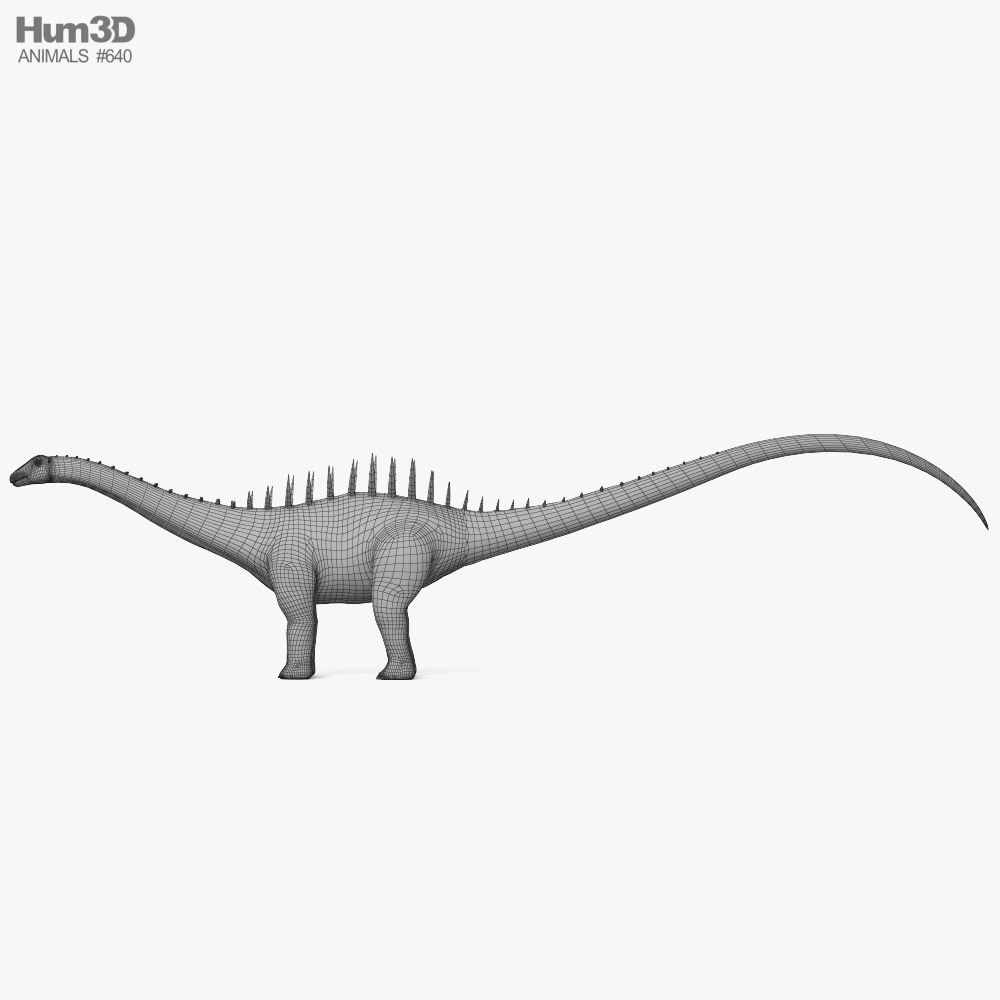 Agustinia 3D model - Download Dinosaur on 3DModels.org