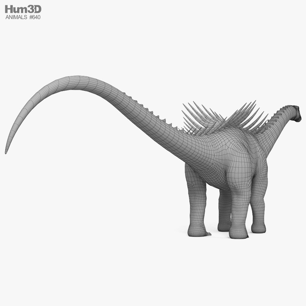 Agustinia 3D model - Download Dinosaur on 3DModels.org