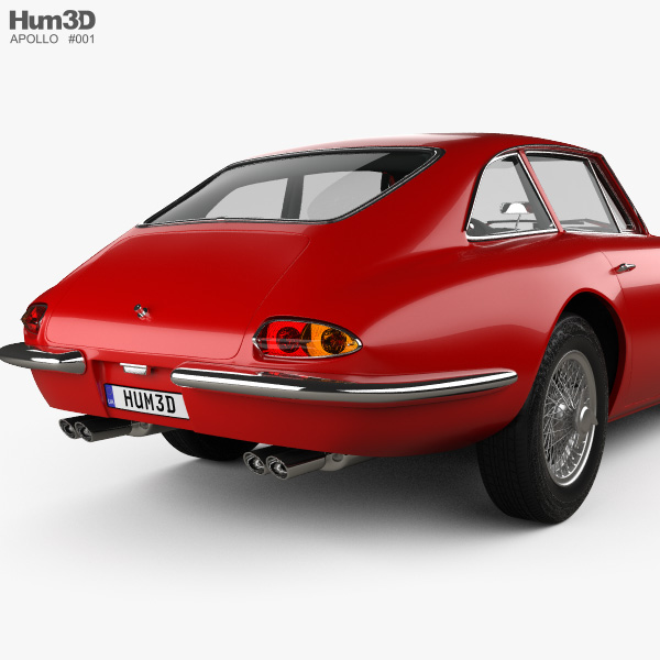 Apollo GT cupé 1965 Modelo 3D - Descargar Sports car on 3DModels.org