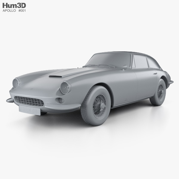 Apollo GT cupé 1965 Modelo 3D - Descargar Sports car on 3DModels.org
