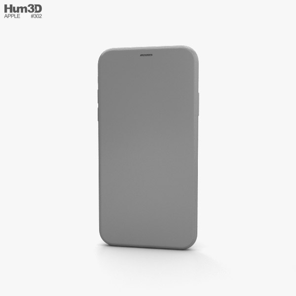 Apple iPhone XR Red 3D model - Download Phones on 3DModels.org