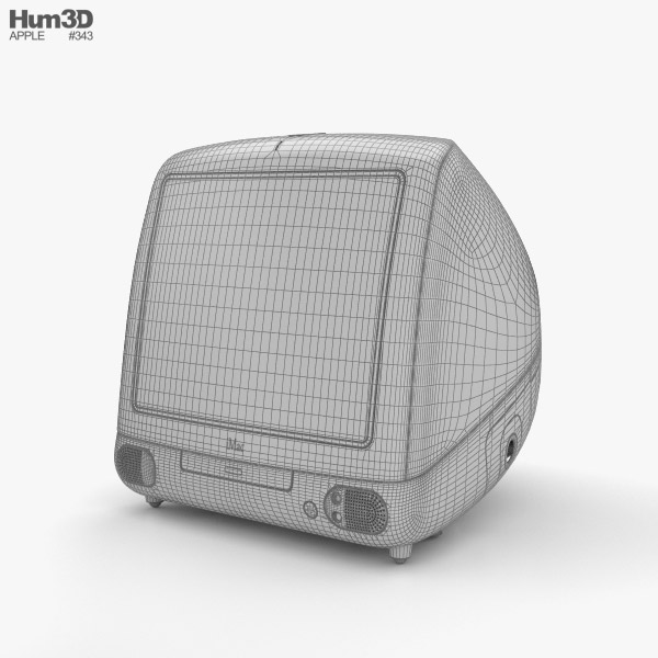 Apple iMac G3 3D model - Download Desktop Computer on 3DModels.org