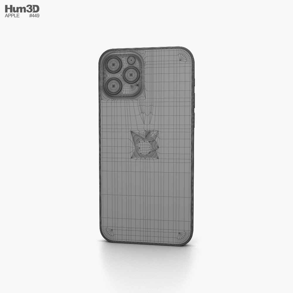 Apple iPhone 12 Pro Gold 3D model - Download Phones on 3DModels.org