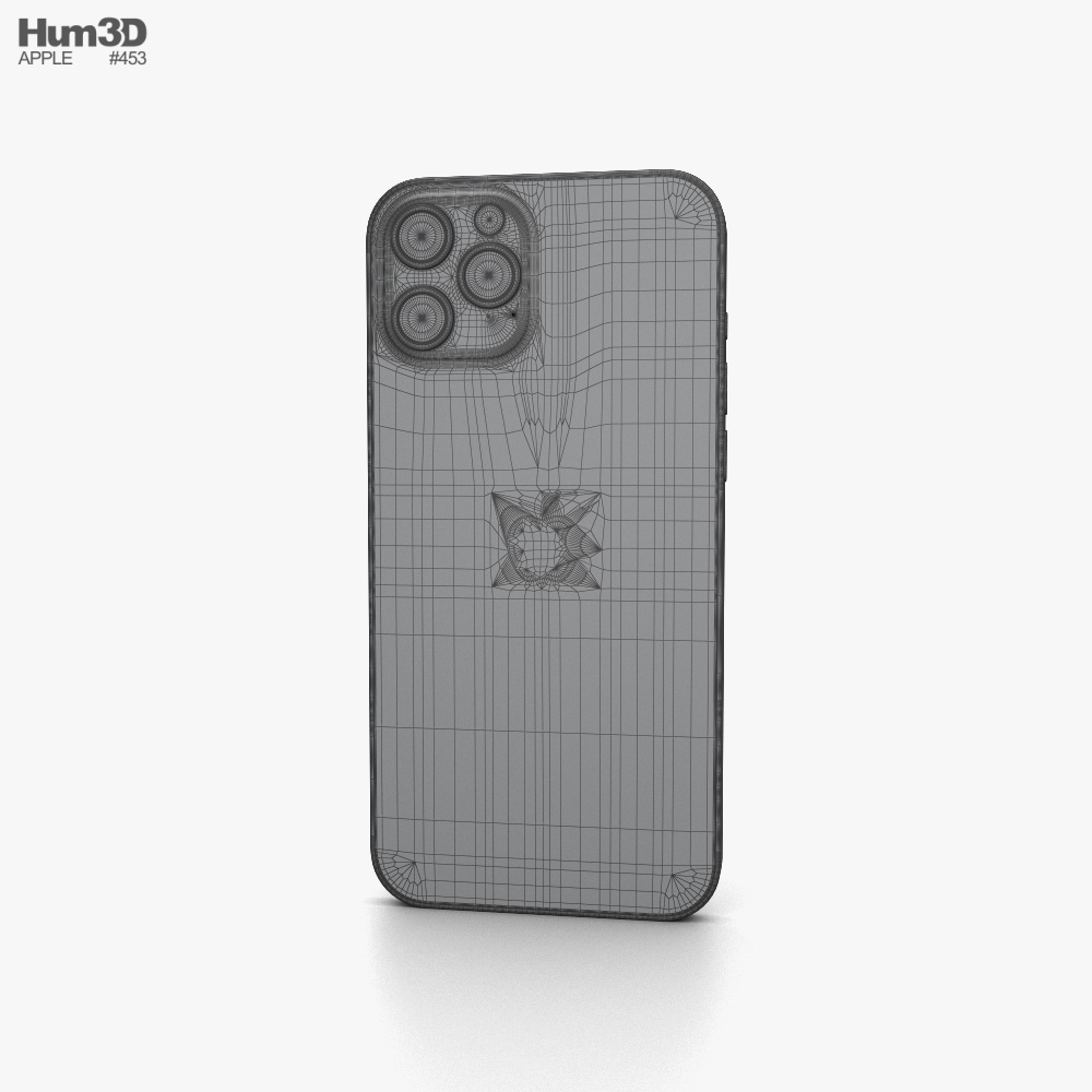 Apple iPhone 12 Pro Max Graphite 3D model - Download Phones on 3DModels.org