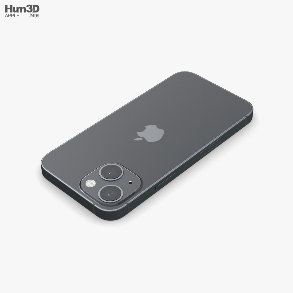 Apple iPhone 13 mini en Midnight Modelo 3D - Descargar Teléfonos ...