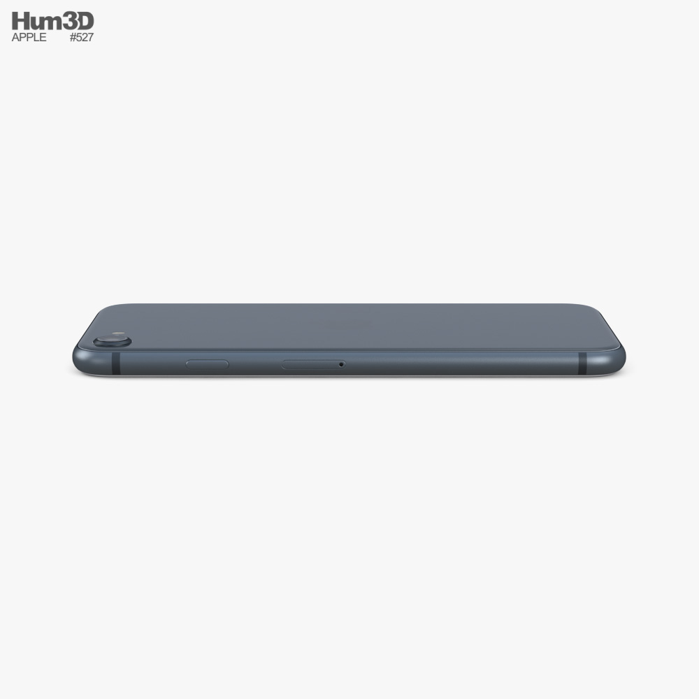 Apple IPhone SE 3 Midnight 3D model - Download Phones on 3DModels.org
