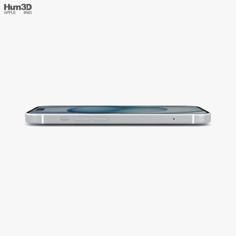 Apple iPhone 15 Blue 3D model - Download Phones on 3DModels.org