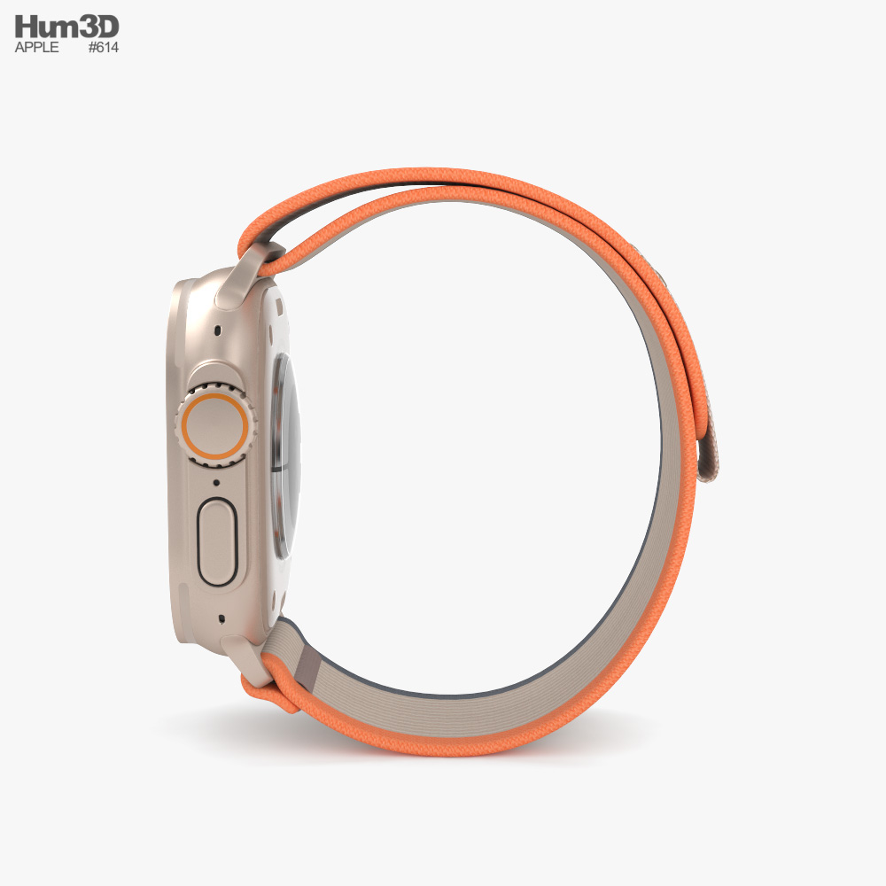 Apple Watch Ultra 2 Trail Loop 3D model - Download Smart watch on ...