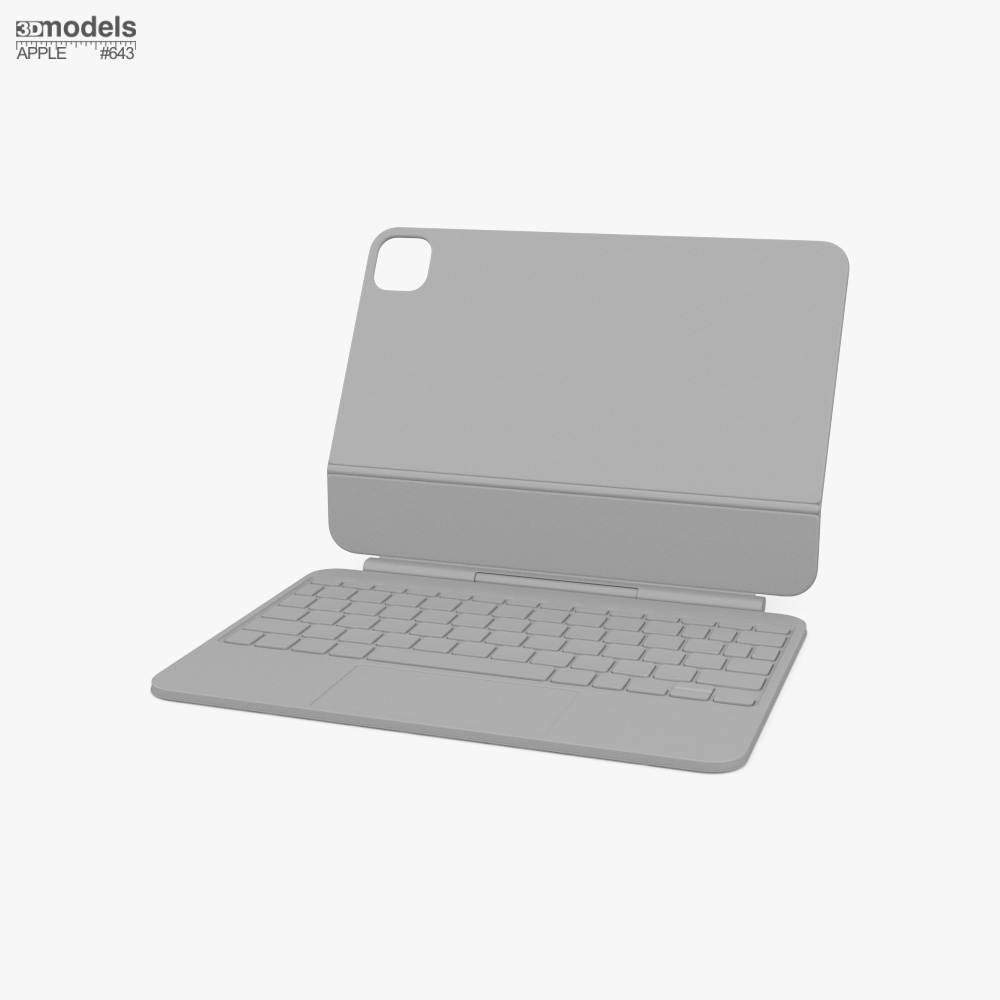 Apple Magic Keyboard 2024 Black 3D model - Download Computer ...
