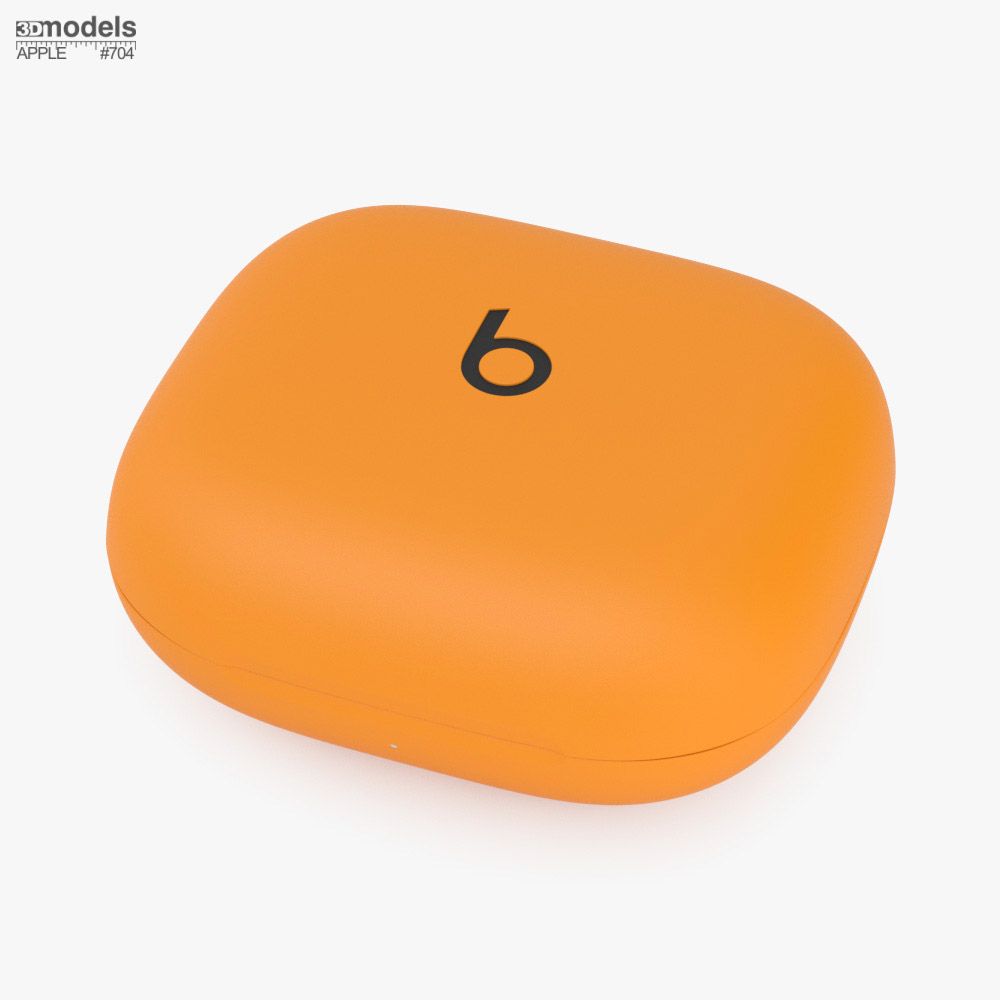 Apple Powerbeats Pro 2 Electric Orange 3D model - Download Audio ...