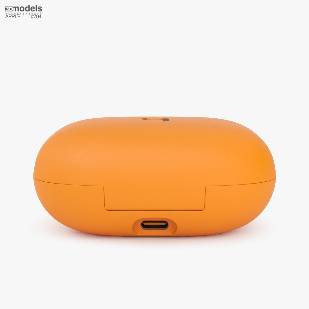 Apple Powerbeats Pro 2 Electric Orange 3D model - Download Audio ...
