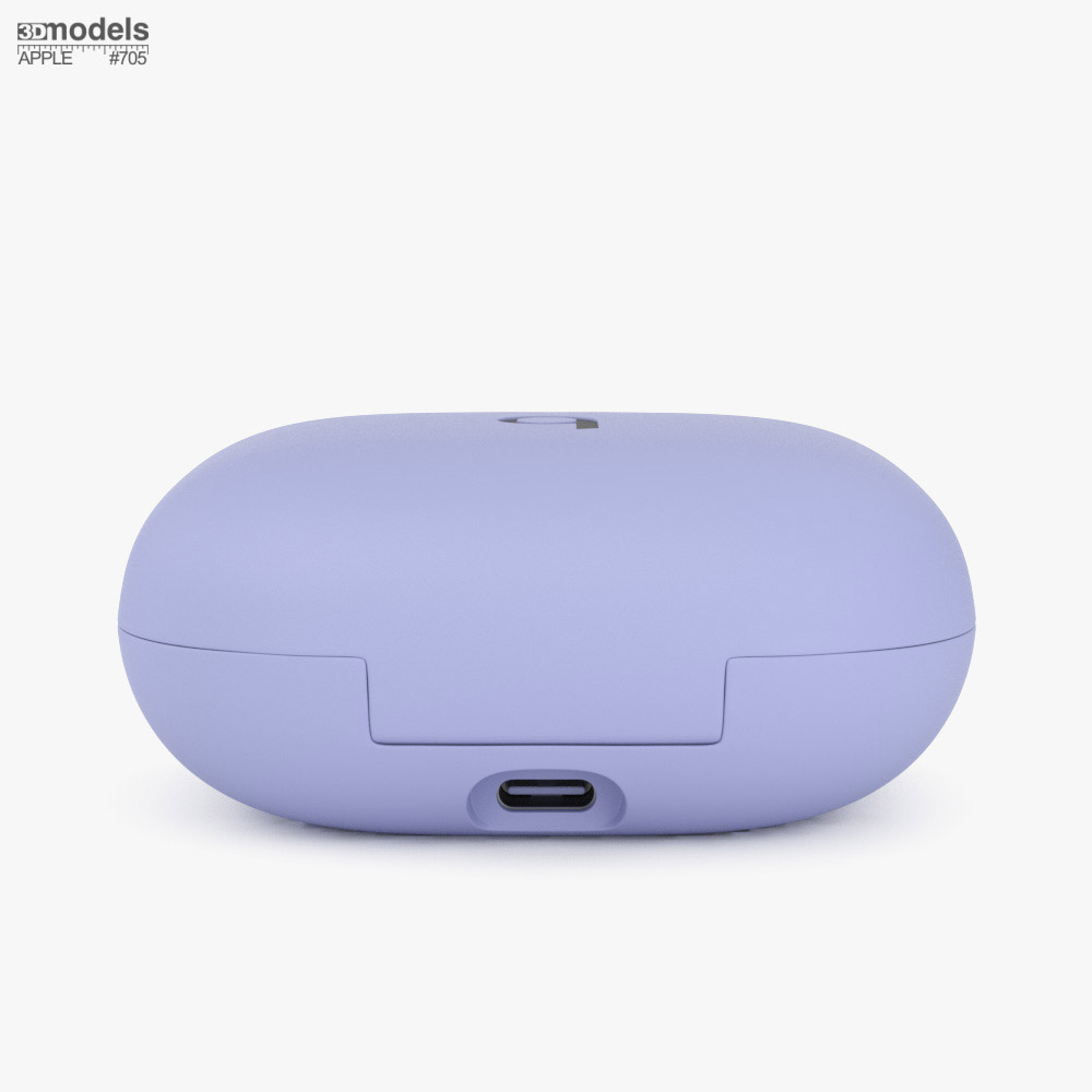Apple Powerbeats Pro 2 Hyper Purple 3D model - Download Audio Devices ...