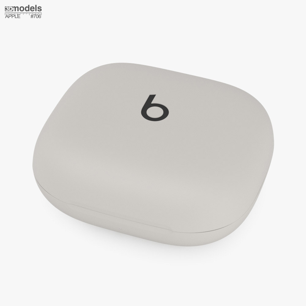 Apple Powerbeats Pro 2 Quick Sand 3D model - Download Audio Devices on ...