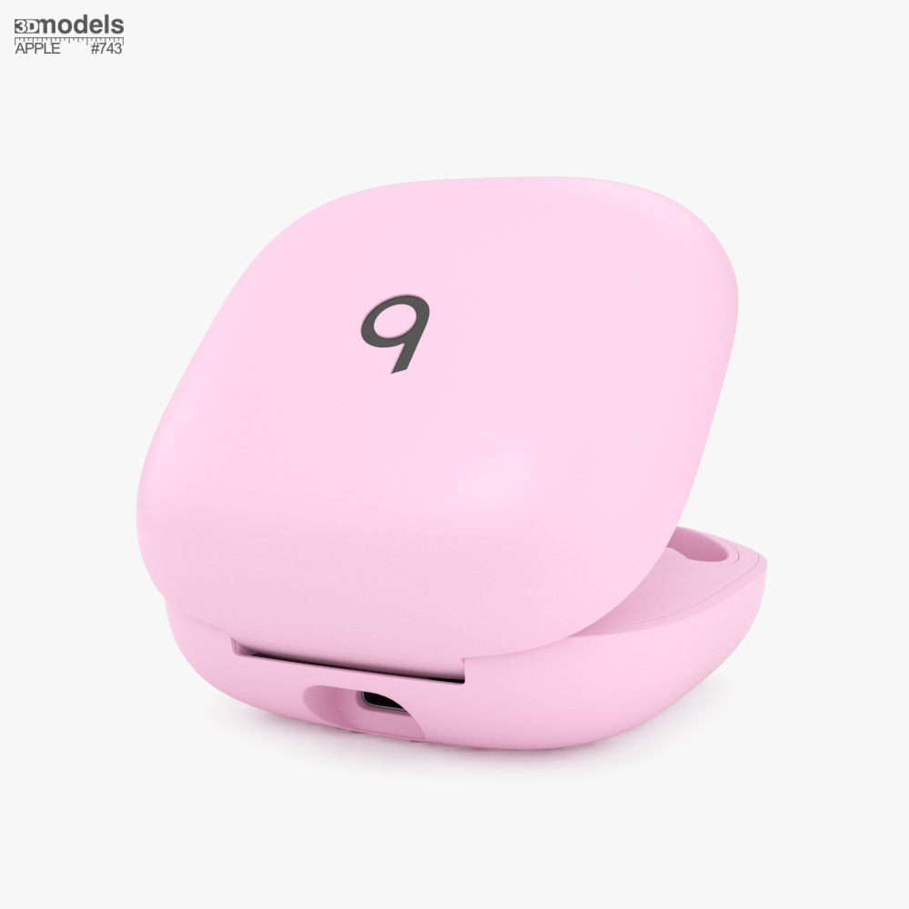 pre-release Apple Powerbeats Fit pink 3D модель - Скачать Аудио ...