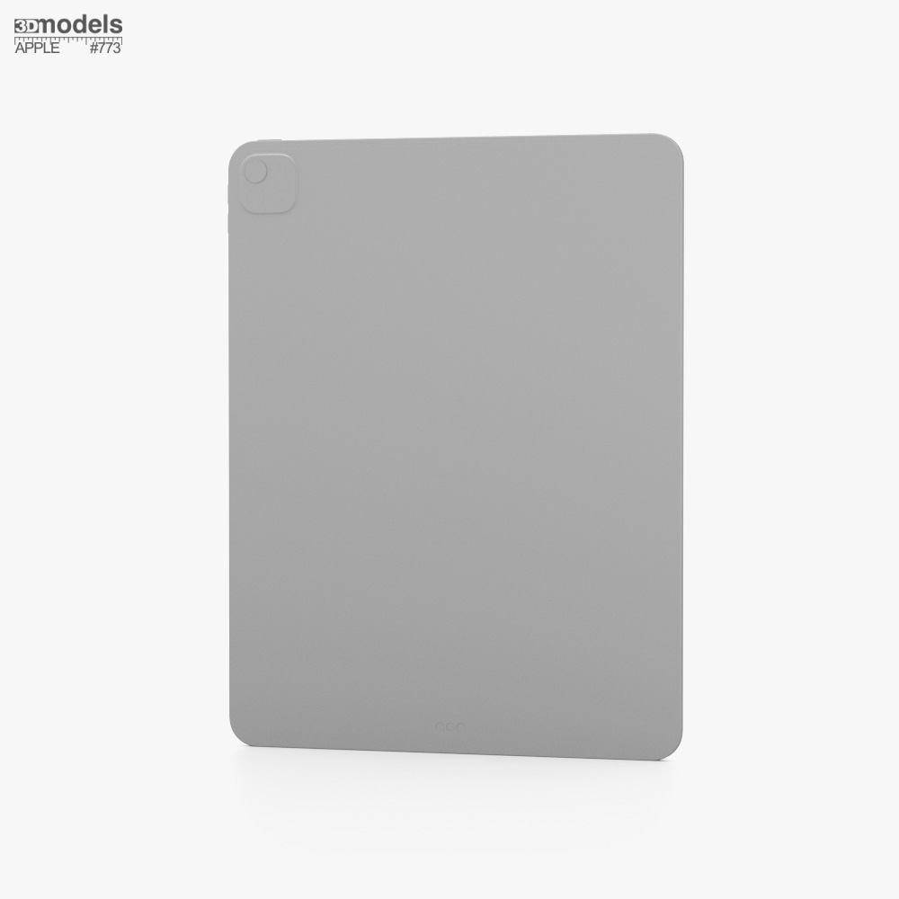 Apple iPad Pro M5 2025 13 inch Silver 3D model - Download Tablet on ...