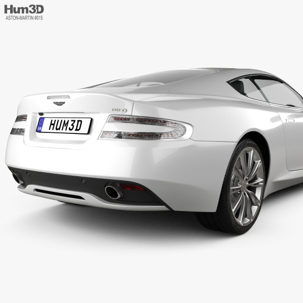 Aston Martin DB9 2015 3D model - Download Sports car on 3DModels.org