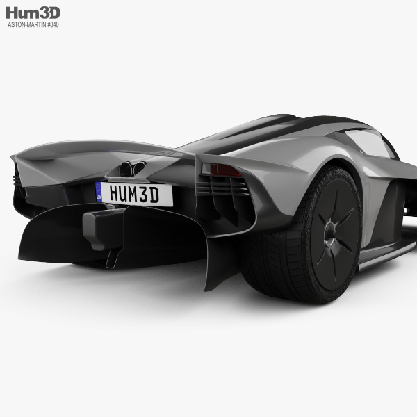 Aston Martin Valkyrie 2018 3D model - Download Sports car on 3DModels.org
