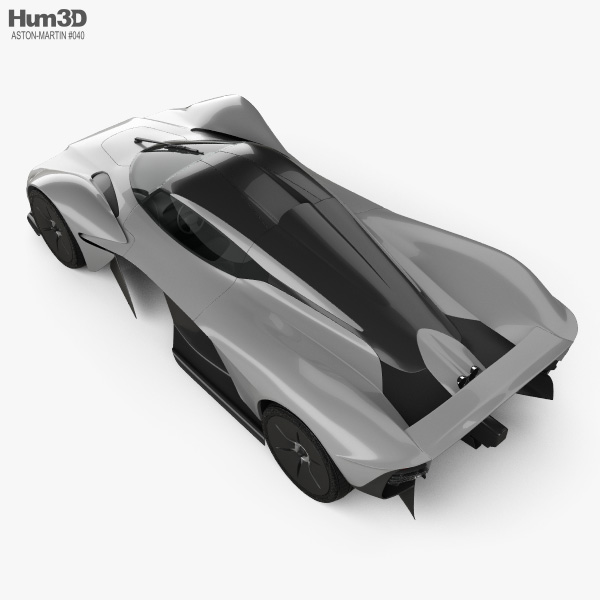Aston Martin Valkyrie 2018 3D model - Download Sports car on 3DModels.org