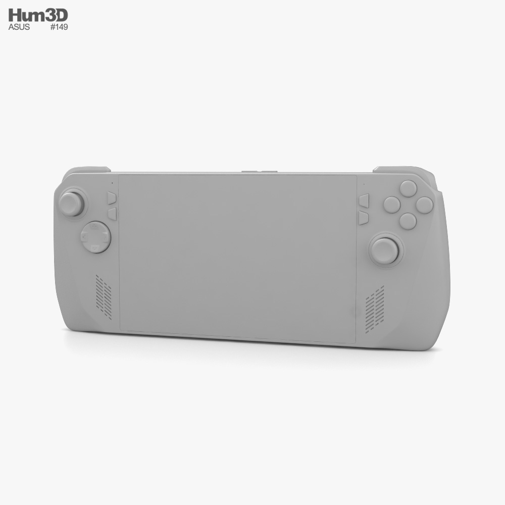 Asus ROG Ally 2023 3D model - Download Game Console on 3DModels.org