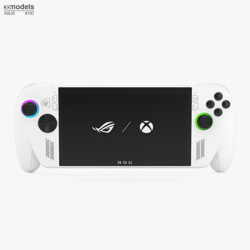 Asus ROG Xbox Ally 3D model - Download Game Console on 3DModels.org