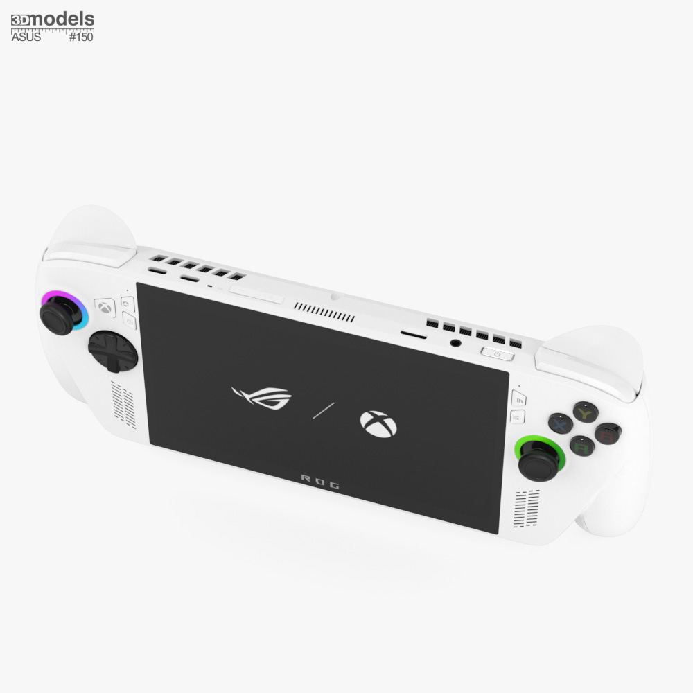 Asus ROG Xbox Ally 3D model - Download Game Console on 3DModels.org