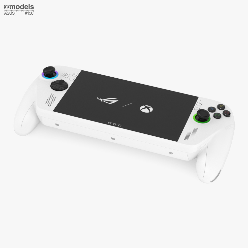 Asus ROG Xbox Ally 3D model - Download Game Console on 3DModels.org