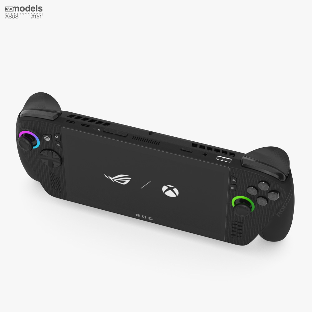 Asus ROG Xbox Ally X 3D model - Download Game Console on 3DModels.org