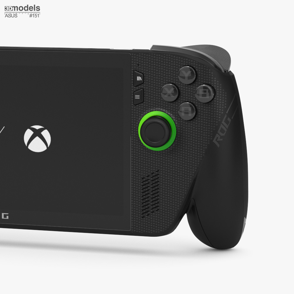 Asus ROG Xbox Ally X 3D model - Download Game Console on 3DModels.org