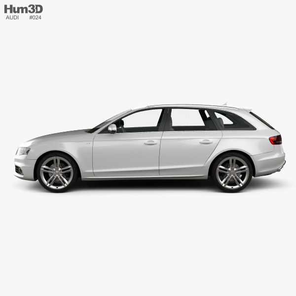 Audi S4 Avant 2013 3D model - Download Wagon car on 3DModels.org