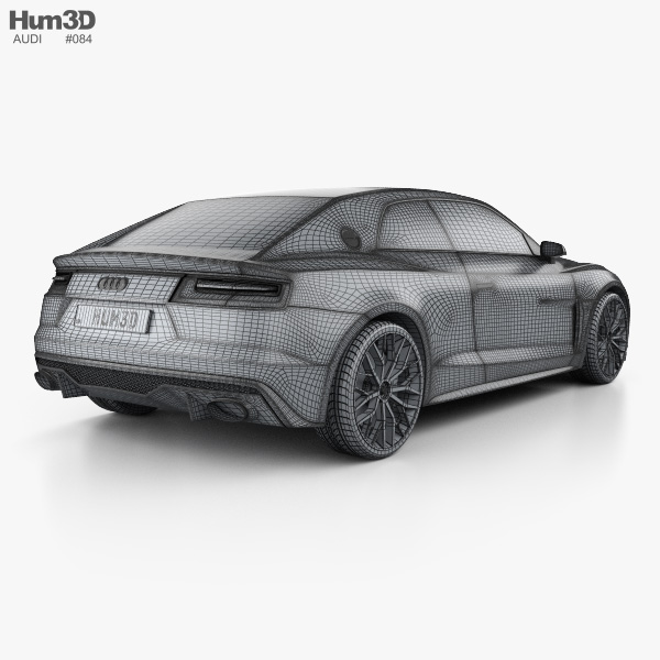 Audi Sport Quattro Laserlight 2015 3D model - Download Sports car on ...