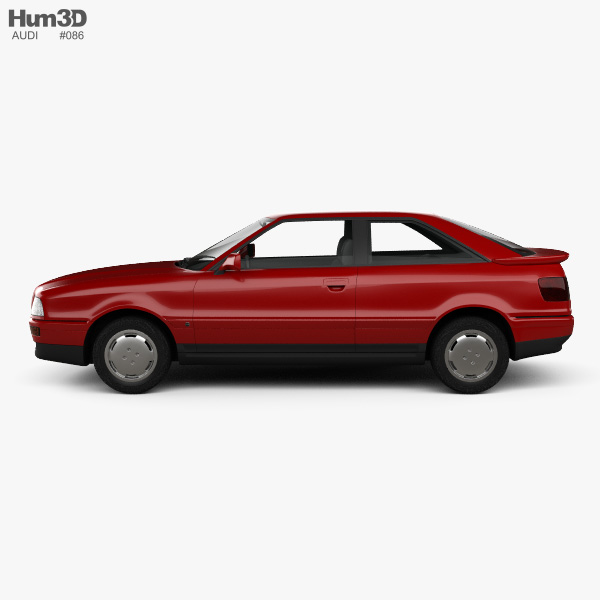 Audi Coupe 1996 3D model - Download Sports car on 3DModels.org