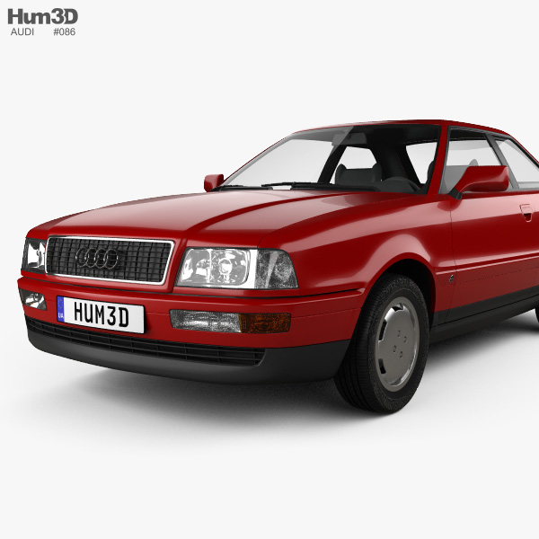 Audi Coupe 1996 3D model - Download Sports car on 3DModels.org
