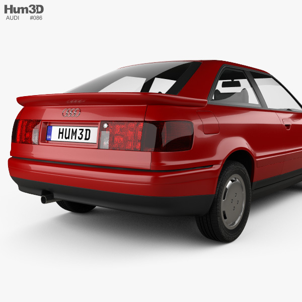 Audi Coupe 1996 3D model - Download Sports car on 3DModels.org