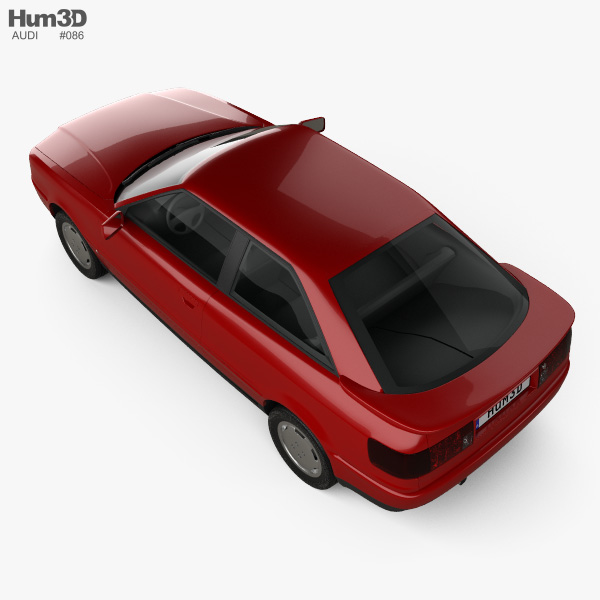 Audi Coupe 1996 3D model - Download Sports car on 3DModels.org