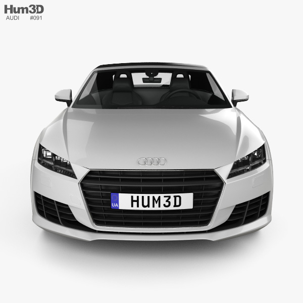 Audi TT (8S) Roadster 2017 3D model - Download Sports car on 3DModels.org