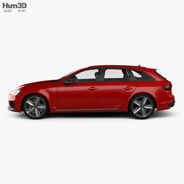 Audi RS4 Avant 2021 3D model - Download Wagon car on 3DModels.org