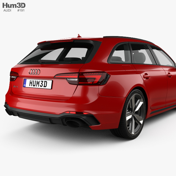 Audi RS4 Avant 2021 3D model - Download Wagon car on 3DModels.org