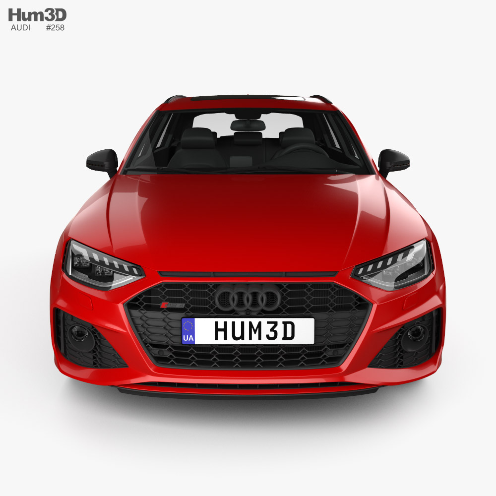 Audi RS4 avant 2023 3D model - Download Wagon car on 3DModels.org