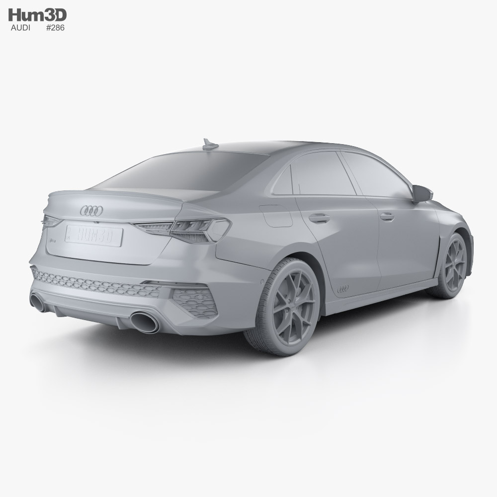 Audi RS3 Sedán 2024 Modelo 3D - Descargar Sedan on 3DModels.org