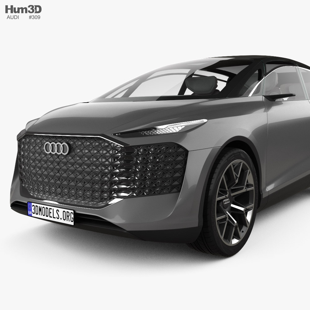 Audi Urbansphere with HQ interior 2025 3D model - Download Van on ...