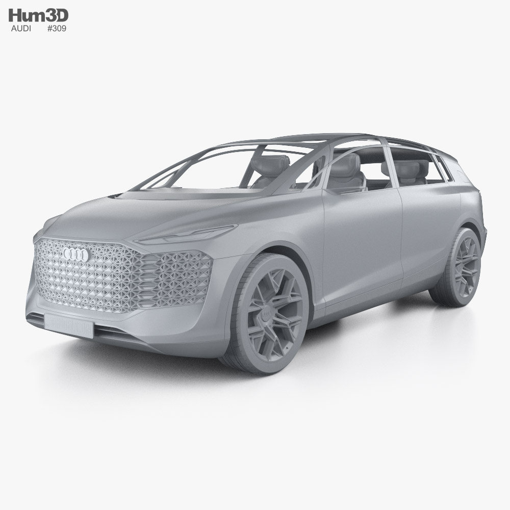 Audi Urbansphere with HQ interior 2025 3D model - Download Van on ...