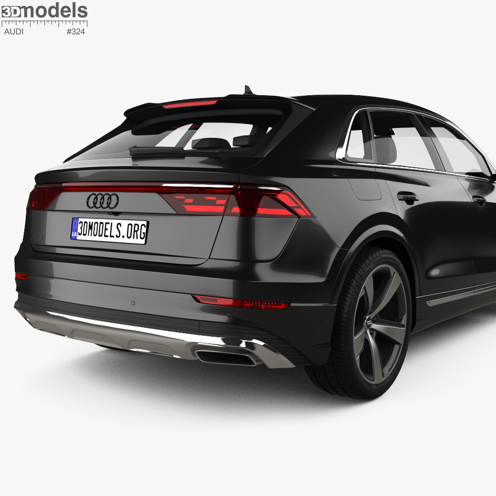 Audi Q8 e 2025 3D model - Download Crossover SUV on 3DModels.org