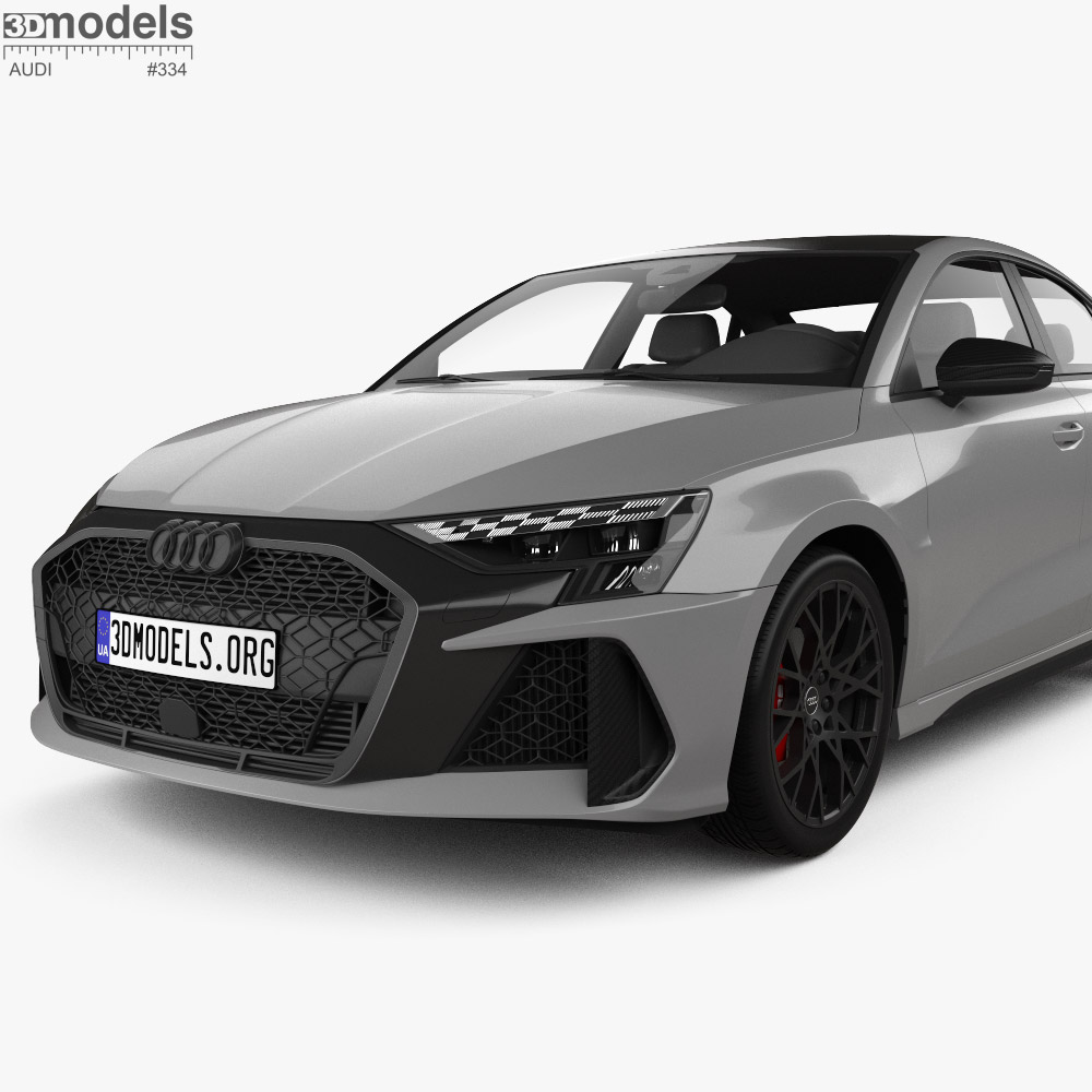 Audi RS3 sedan 2025 3D model - Download Sedan on 3DModels.org