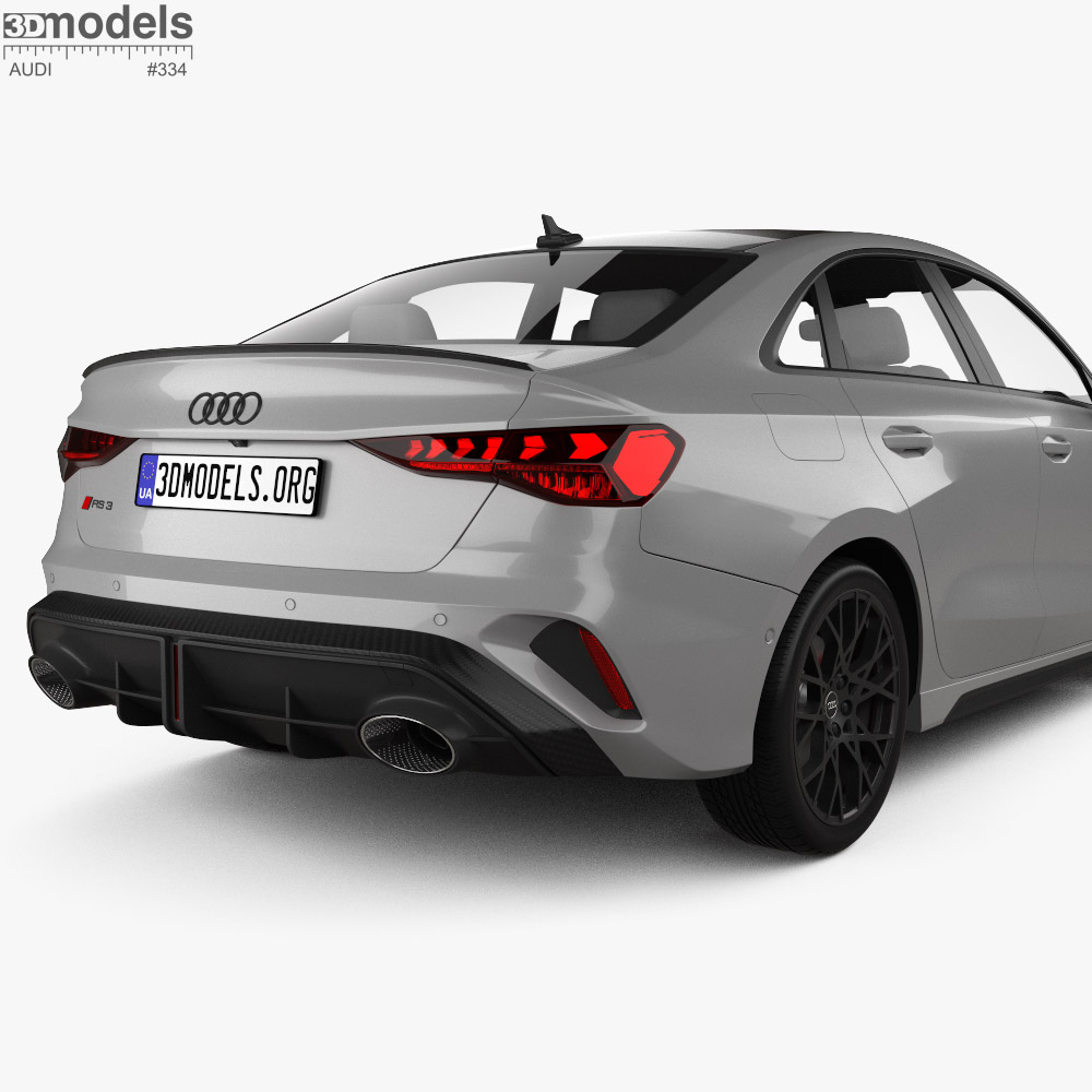 Audi RS3 sedan 2025 3D model - Download Sedan on 3DModels.org