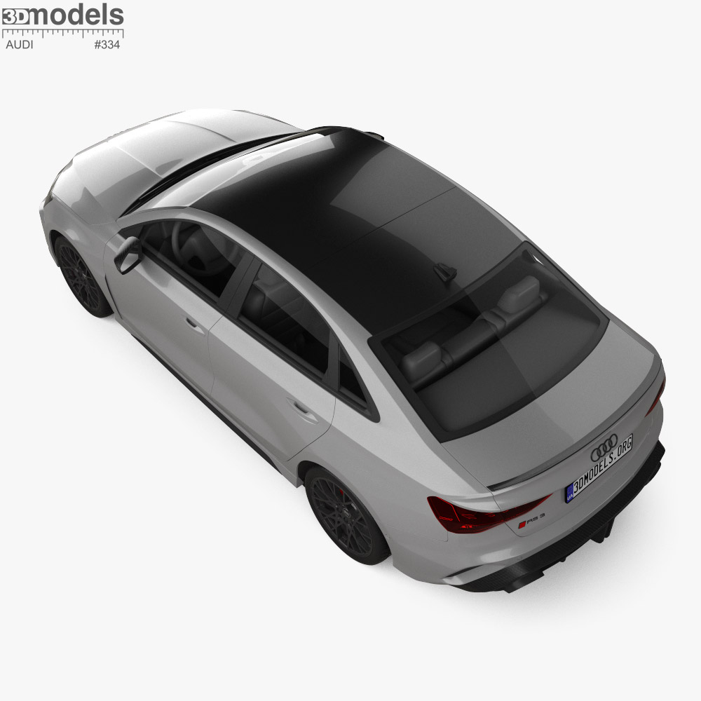 Audi RS3 sedan 2025 3D model - Download Sedan on 3DModels.org