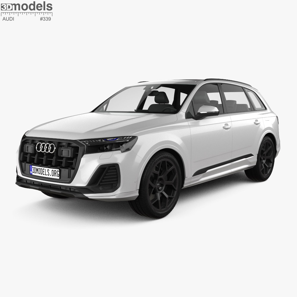 Audi Q7 e 2025 3D model - Download Crossover SUV on 3DModels.org