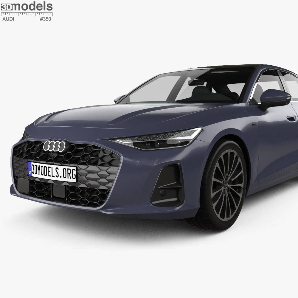 Audi A6 sedan 2025 Modèle 3D - Télécharger Sedan on 3DModels.org