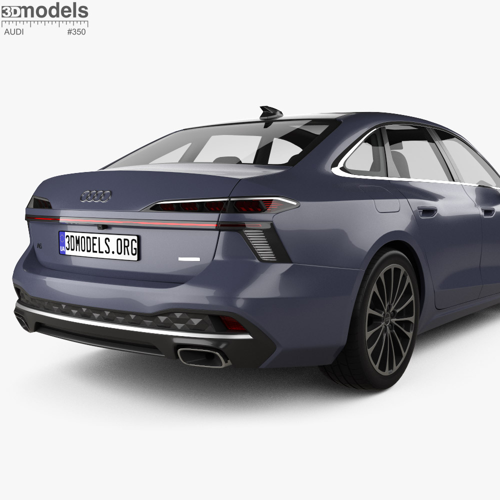 Audi A6 sedan 2025 Modèle 3D - Télécharger Sedan on 3DModels.org