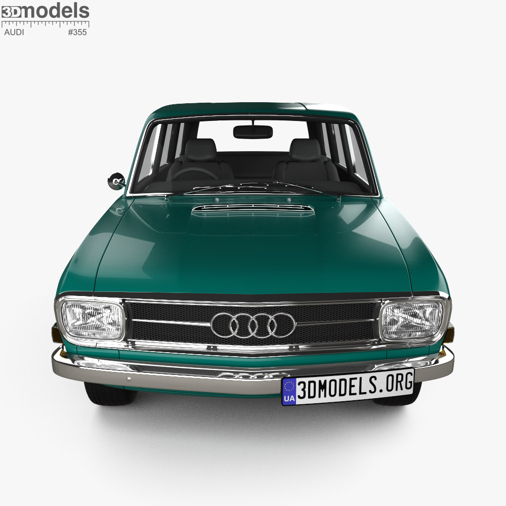 Audi 80 variant 1971 Modelo 3D - Baixar Wagon car no 3DModels.org